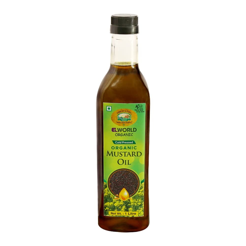 Elworld Agro & Organic Food Products Mustard Oil - Veeha Foods