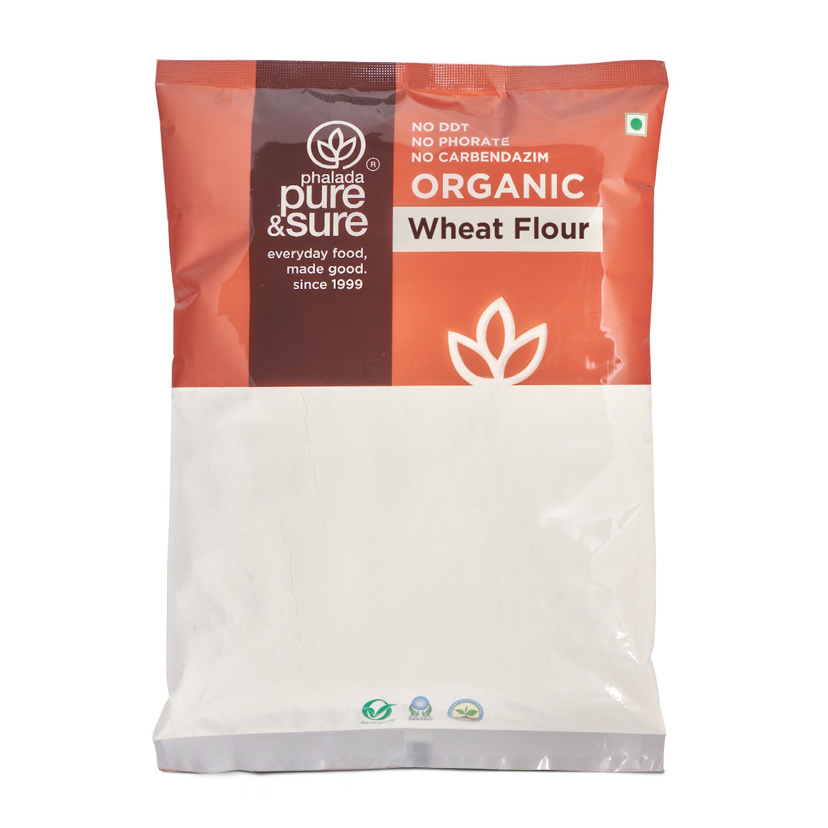 Pure & Sure Organic Wheat Flour - 1 kg - Veeha Foods