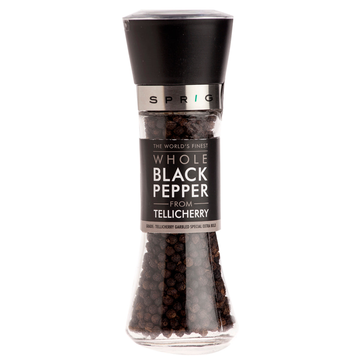Sprig Whole Black Pepper Tellicherry Garbled Special Extra Bold - Veeha ...