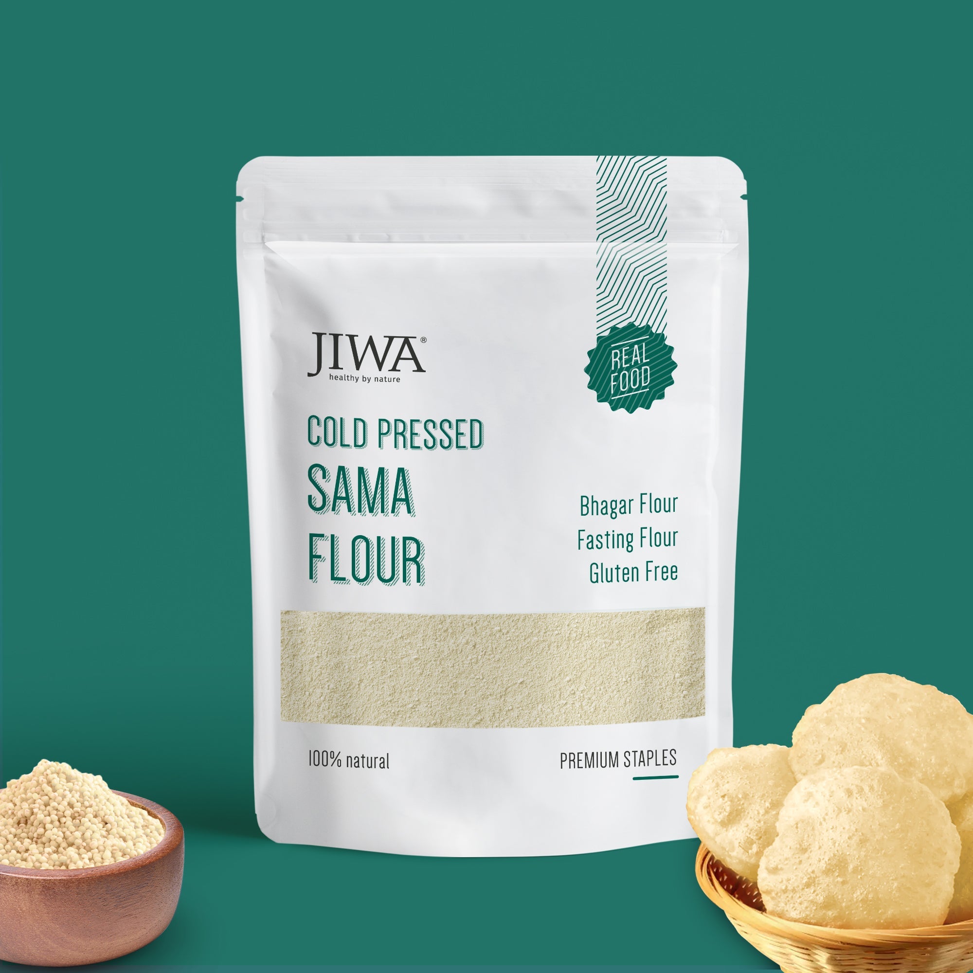 Jiwa Cold Pressed Organic Sama Flour - 500 gms – Veeha Foods