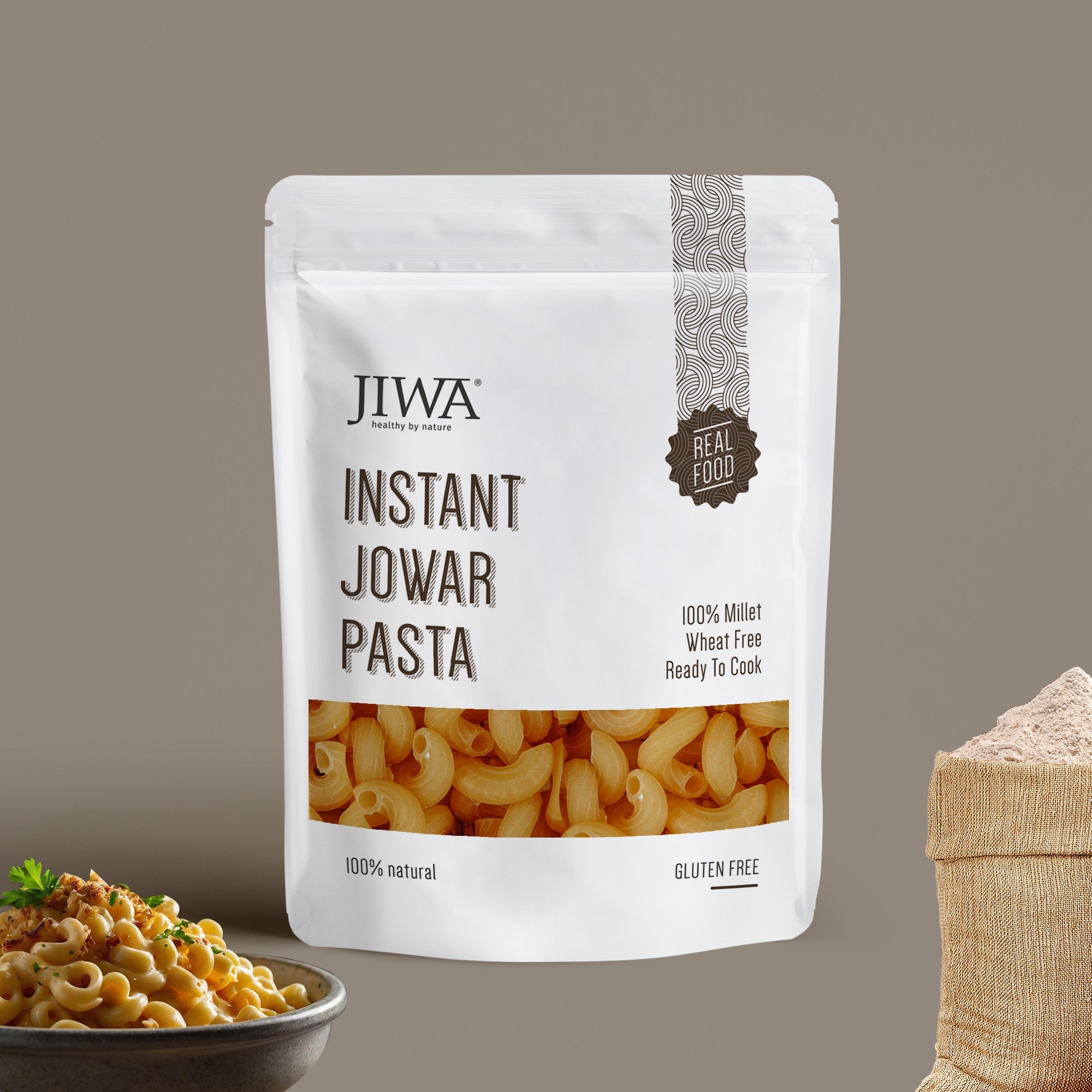 Jiwa Instant Jowar Pasta - 200 gms – Veeha Foods