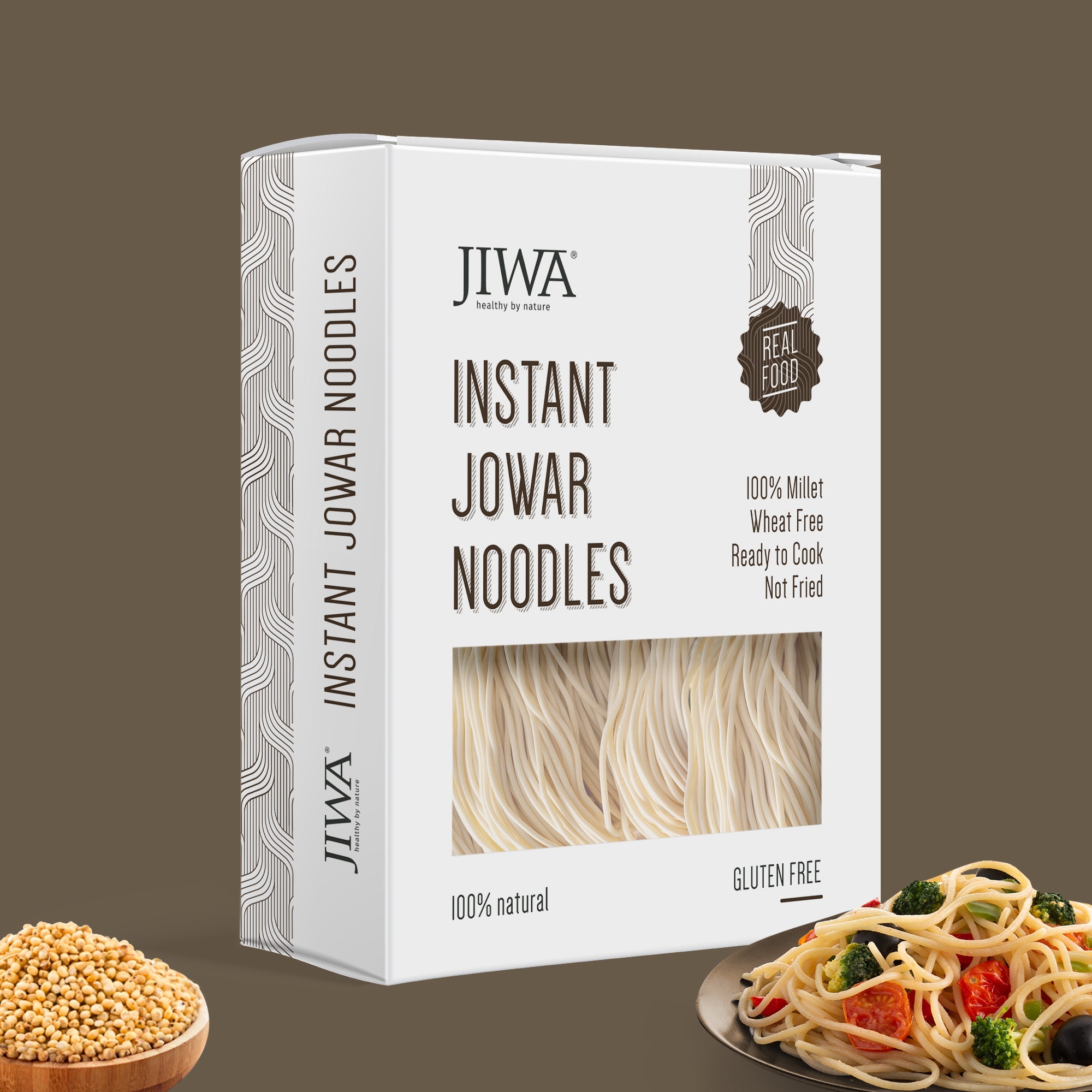 Jiwa Instant Jowar Noodles - 200 gms – Veeha Foods