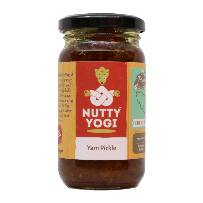 Nutty Yogi Yam Pickle - 200 gms – Veeha Foods