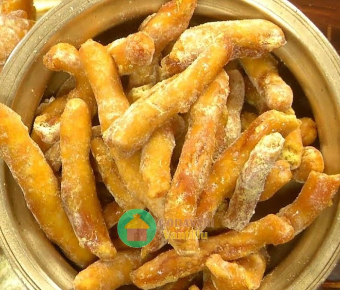 Godavari Vantillu Bellam Kommulu / Sweet Murukulu - Veeha Foods