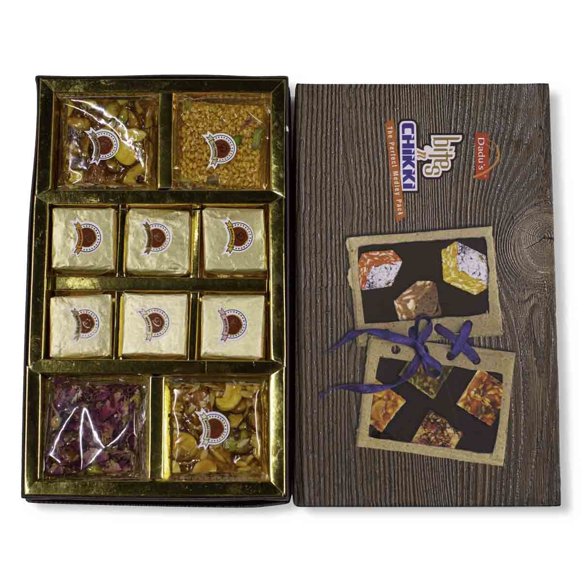 Dadu's Bites and Chikki combo Box - Veeha Foods