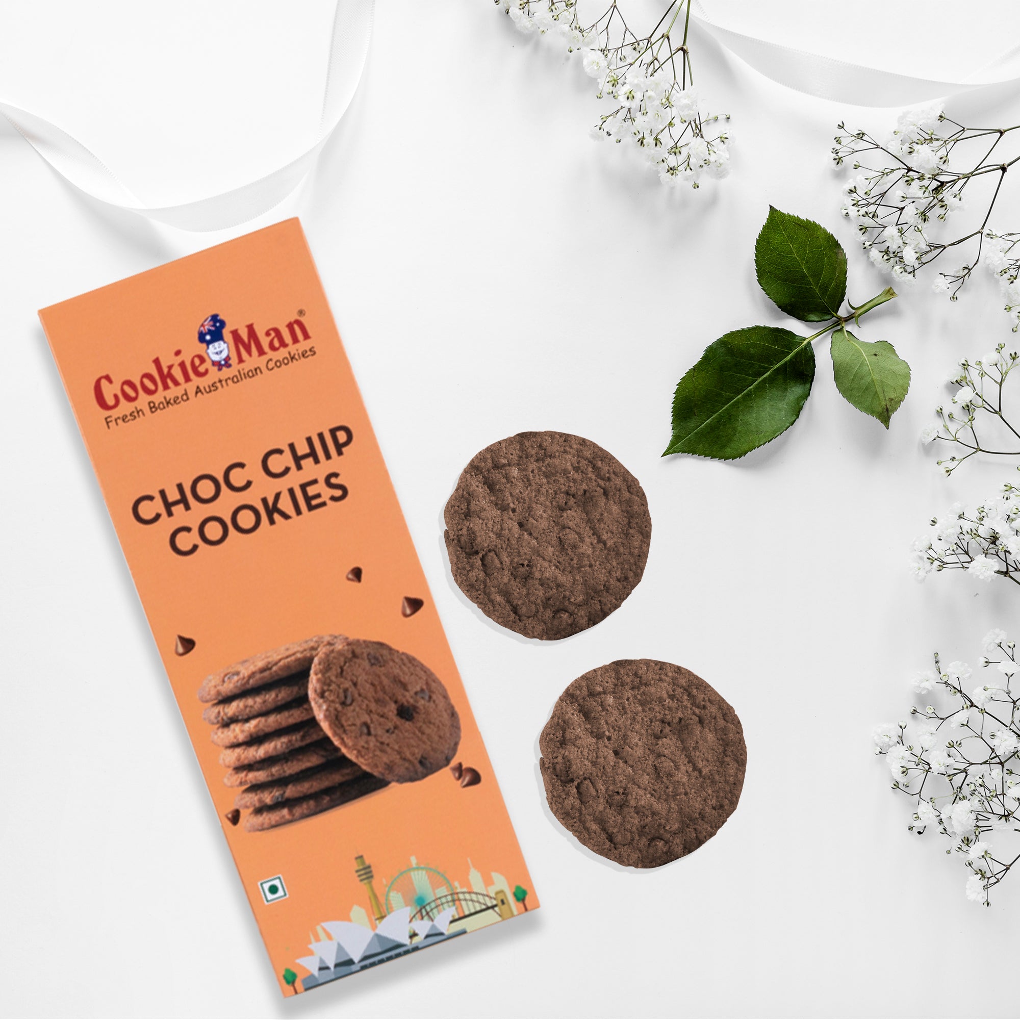 Cookie Man Choc Chip Cookie Carton - 150 gms - Veeha Foods