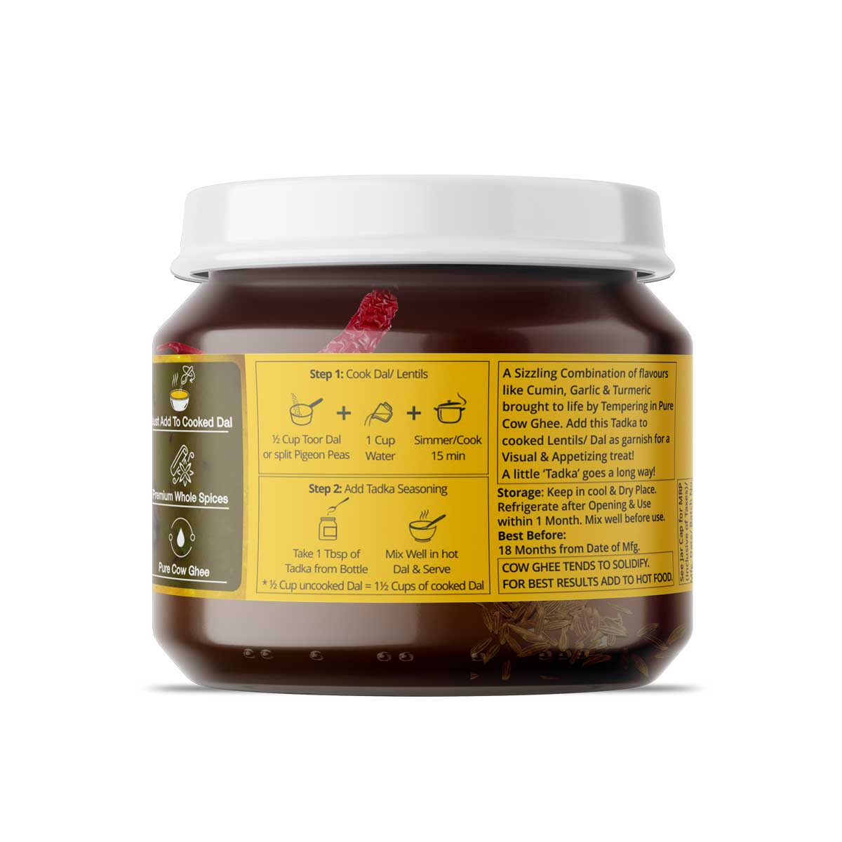 El The Cook Punjabi Dal Tadka Jar - 180 gms – Veeha Foods