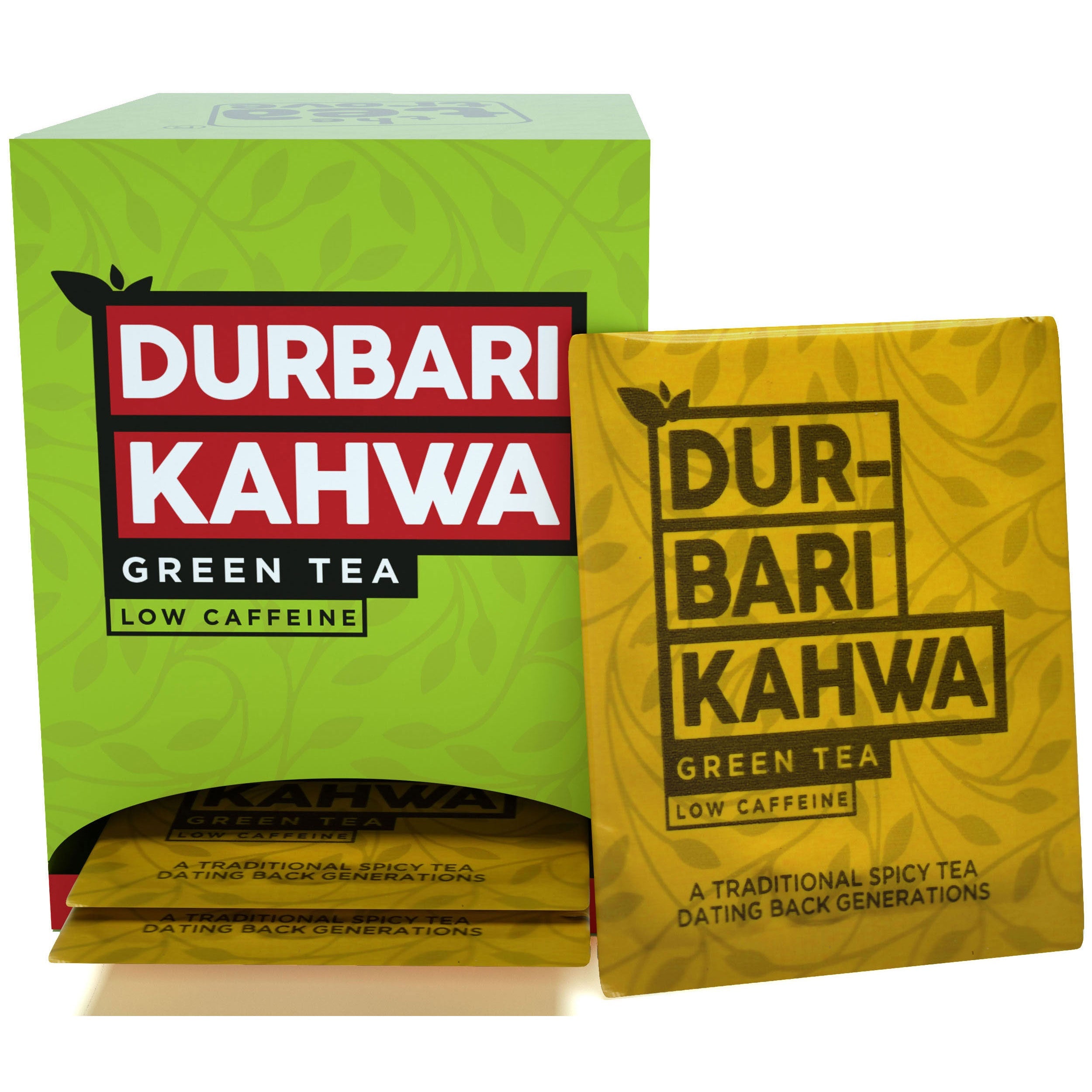 The Tea Trove Organic Durbari Kahwa Tea Bags - 21 Tea Bags - Veeha Foods