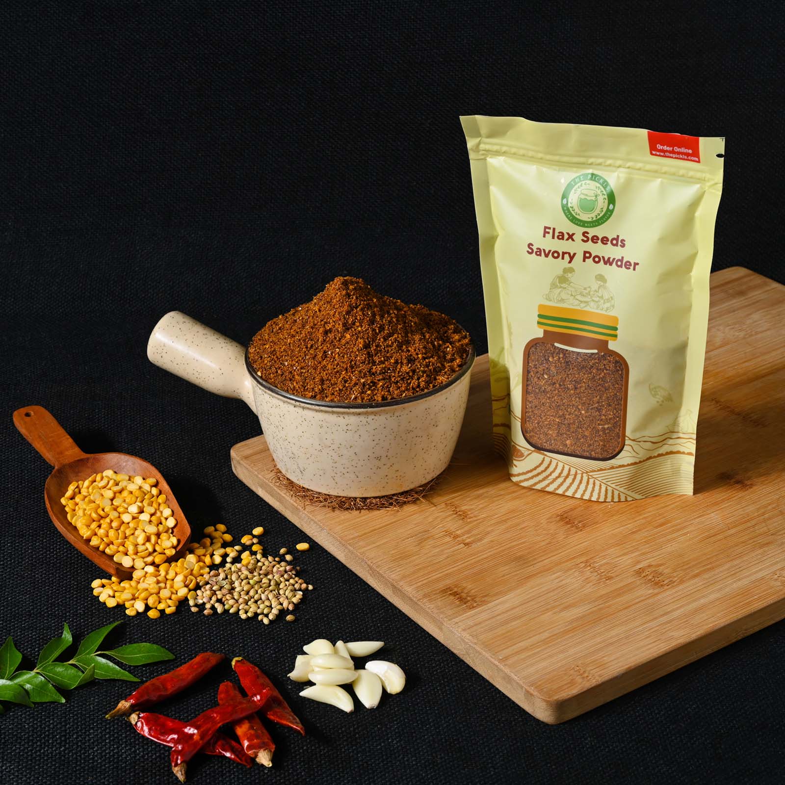 The Pickls Flax Seeds Savory Powder – Veeha Foods