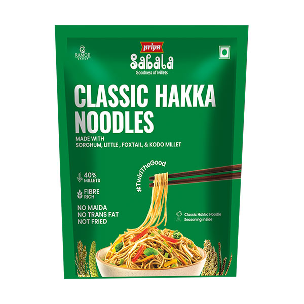Sabala Classic Hakka Noodles - 200 gms - Veeha Foods