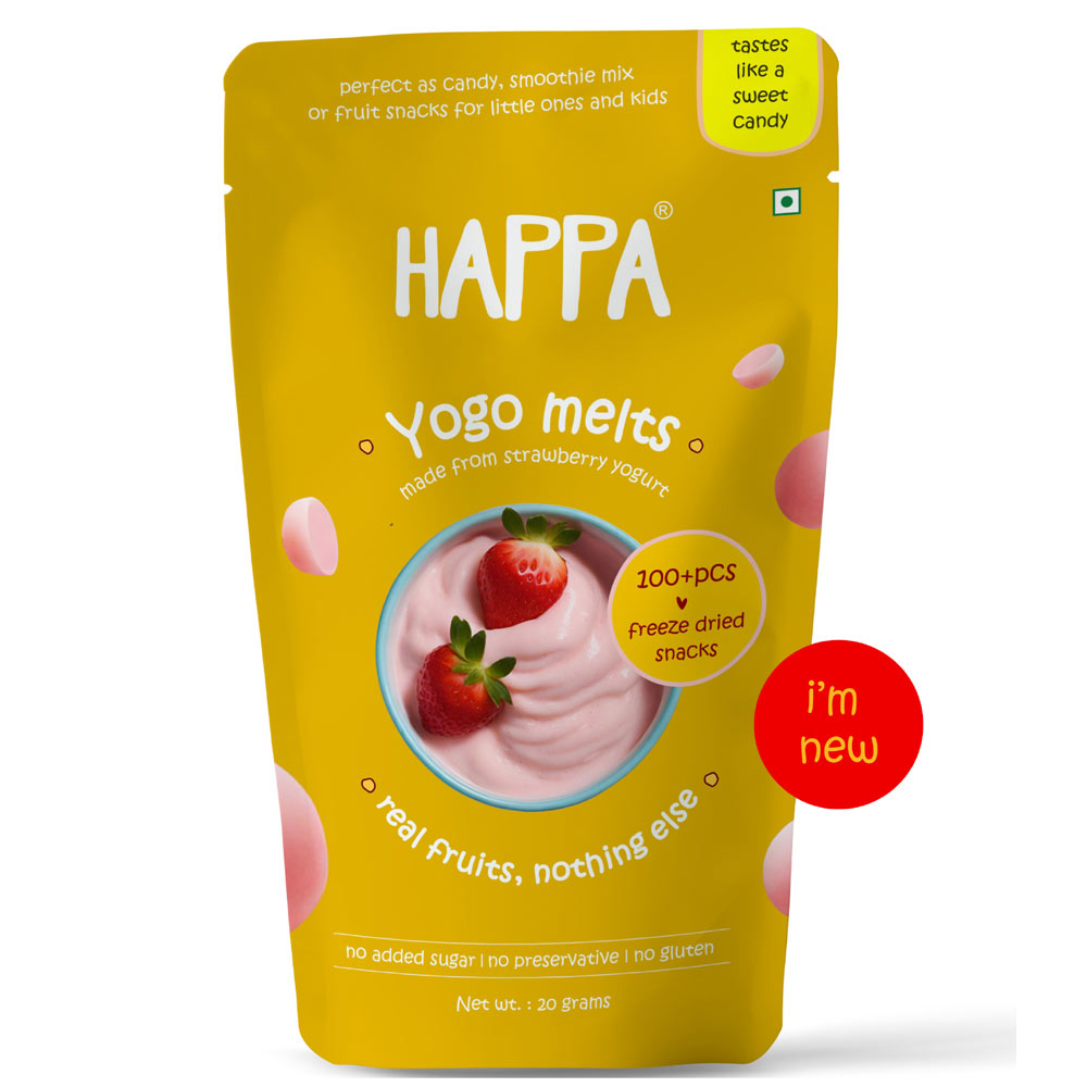 Happa Strawberry Yogurt Melts - 1Pack - Veeha Foods