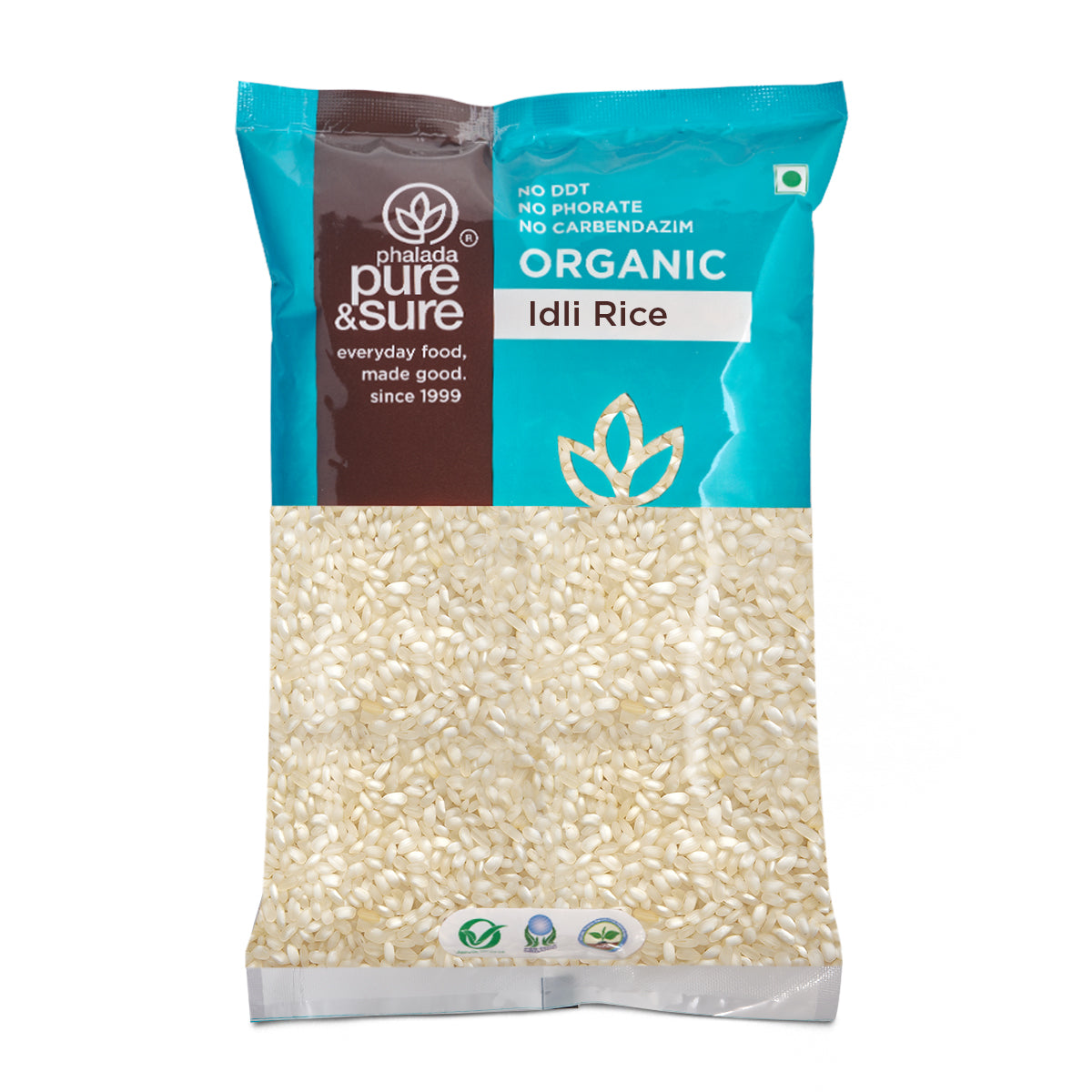 Pure & Sure Organic Idly Rice - 1 kg - Veeha Foods