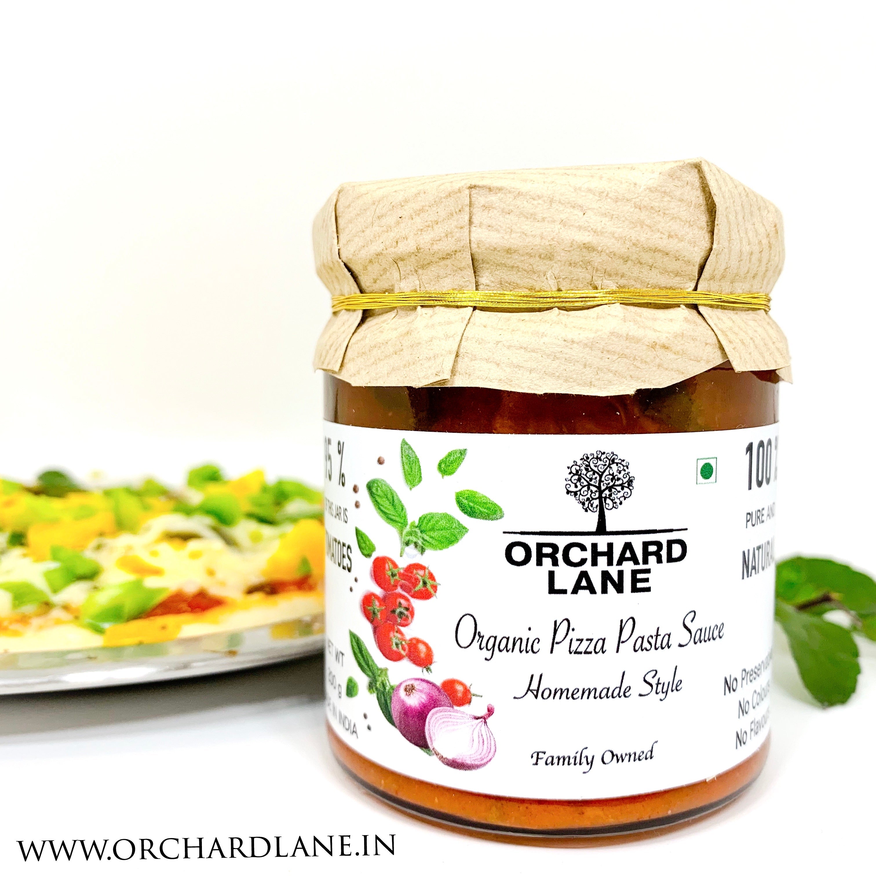 Orchard Lane Organic Pizza & Pasta Sauce - No Added Sugar - 200 gms ...