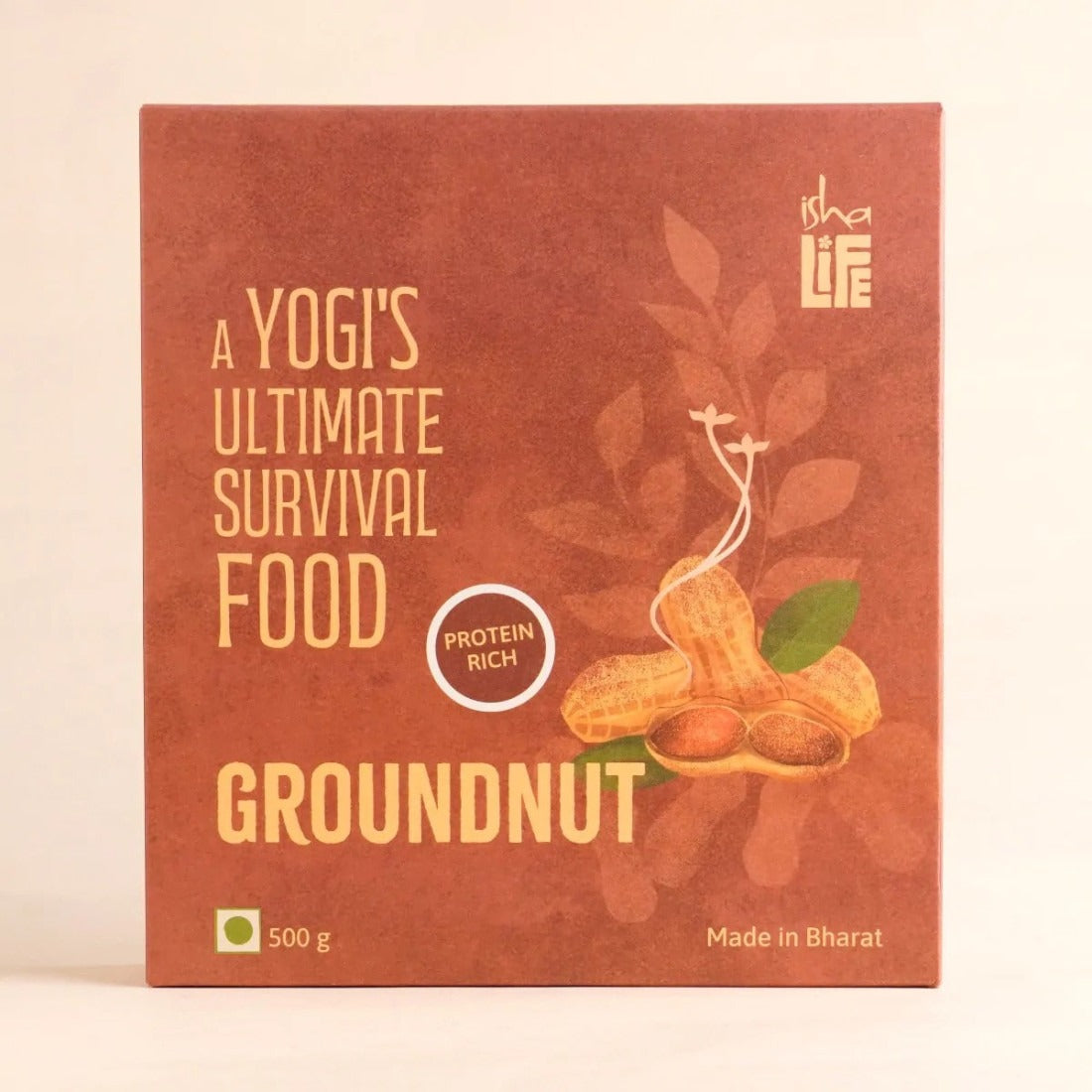 Isha Life Groundnut (Peanut) Yogic Superfood - 500 gms - Veeha Foods
