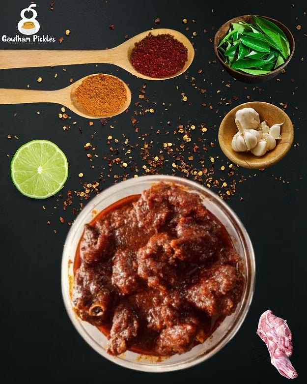 Gowtham Pickles Mutton Bone - Veeha Foods