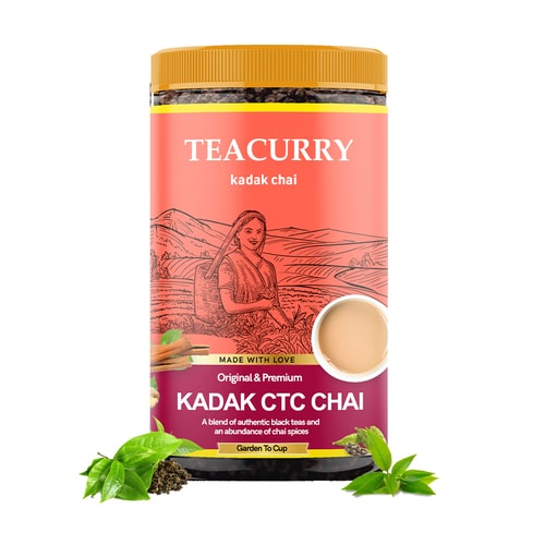 Teacurry Kadak CTC Chai Natural Premium Raw and Pure Kadak Assam Black ...