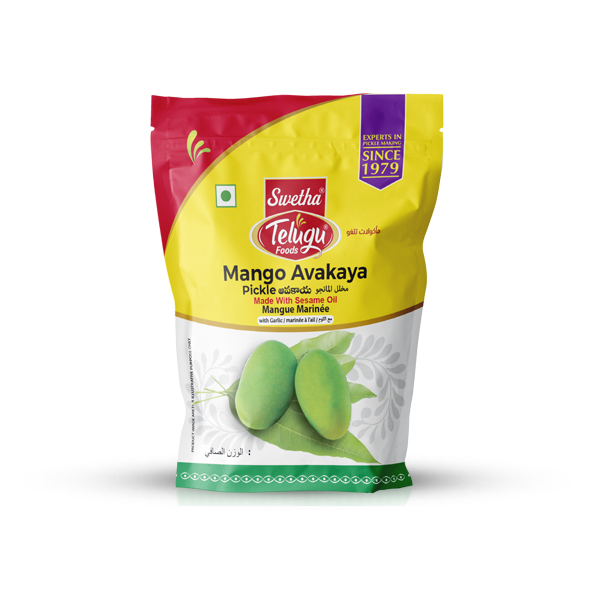 Swetha Telugu Foods Mango Avakaya Pickle - Veeha Foods