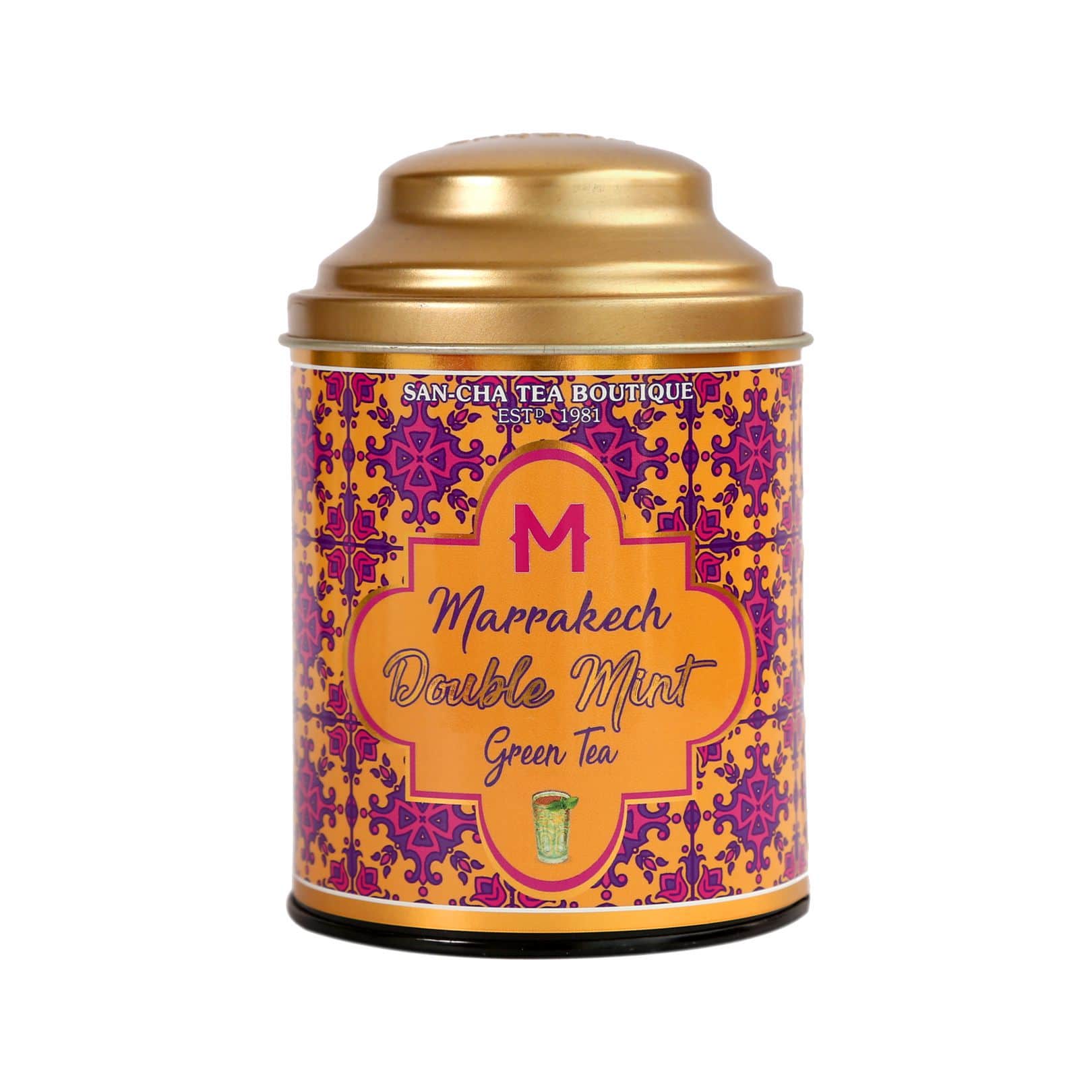 Sancha Tea Boutique Marrakech Double Mint Green Tea - Veeha Foods