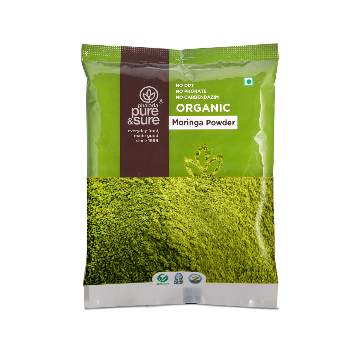Pure & Sure Organic Moringa Powder - 100 gms - Veeha Foods