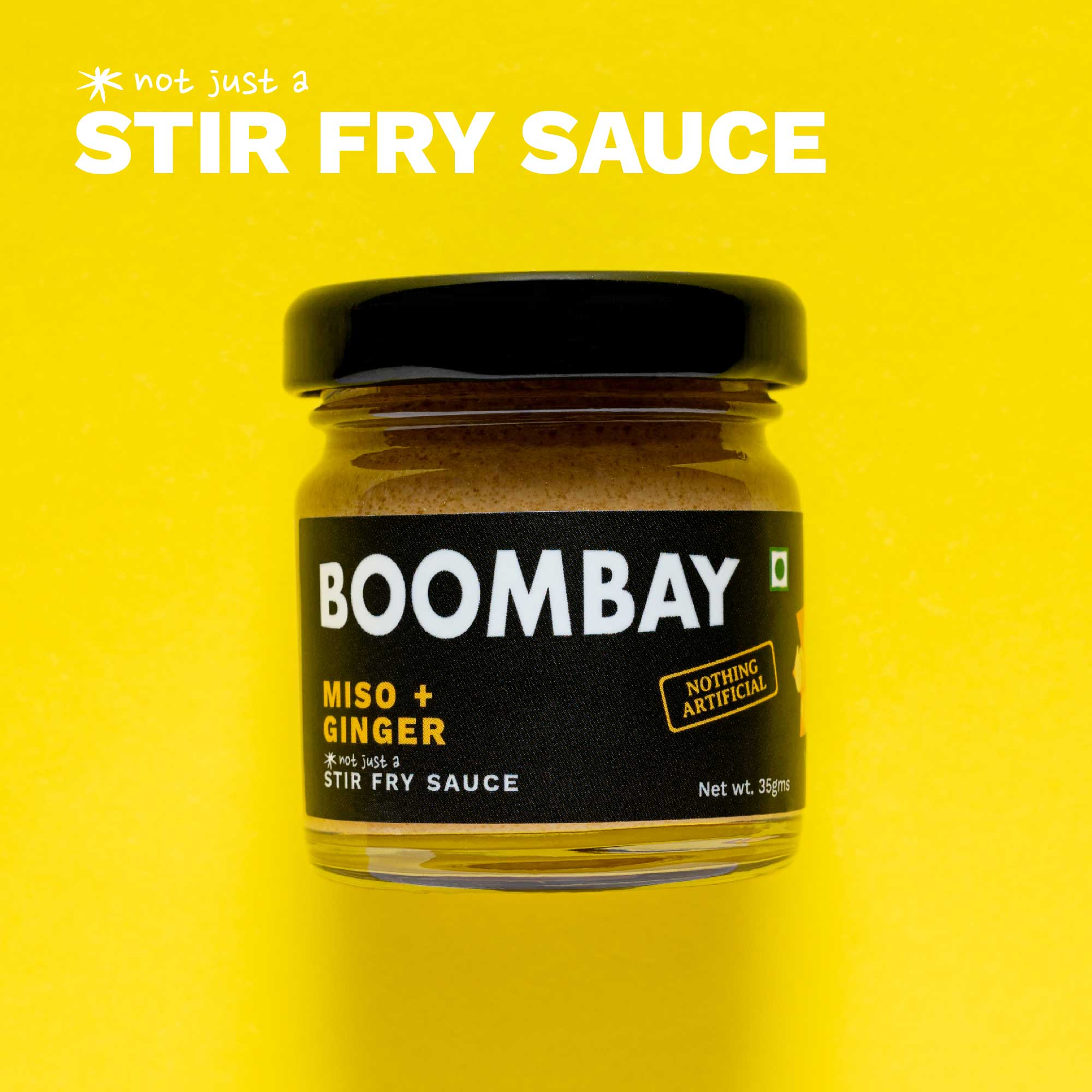 Boombay Smallie Miso Ginger - 35 gms - Veeha Foods