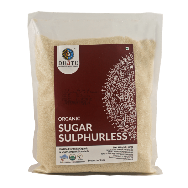 Dhatu Sugar Sulphurless - 500 gms - Veeha Foods