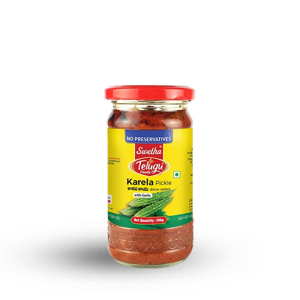 Swetha Telugu Foods Karela Pickle - Veeha Foods
