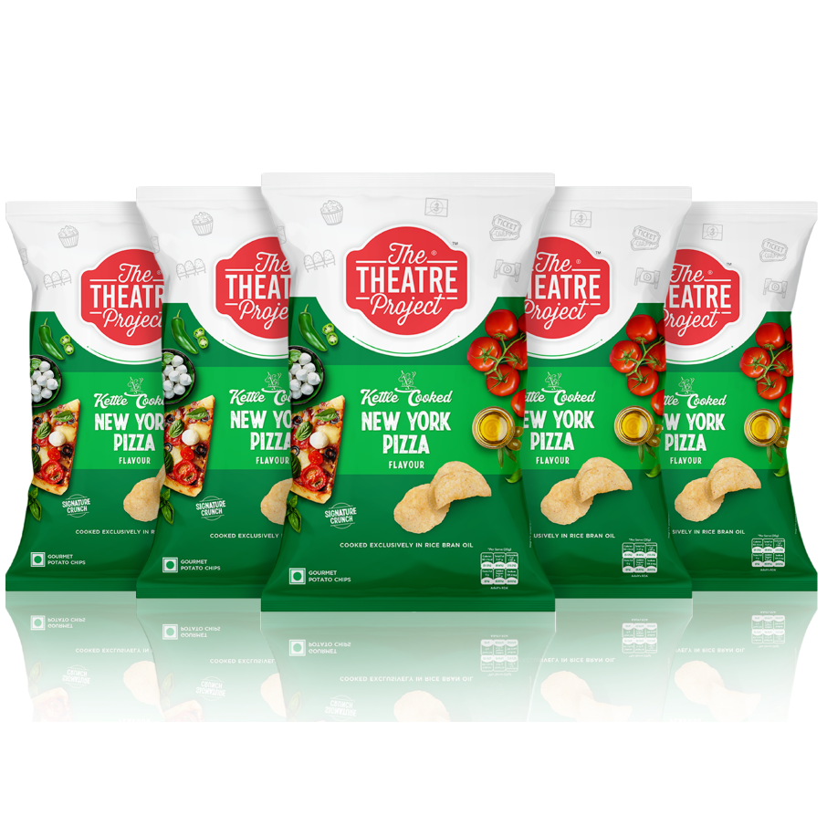 The Theatre Project New York Pizza Potato Chips - Pack of 5 – Veeha Foods