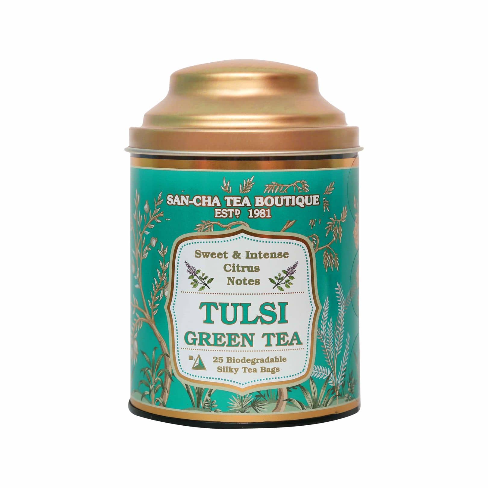 Sancha Tea Tulsi Green Tea - Veeha Foods
