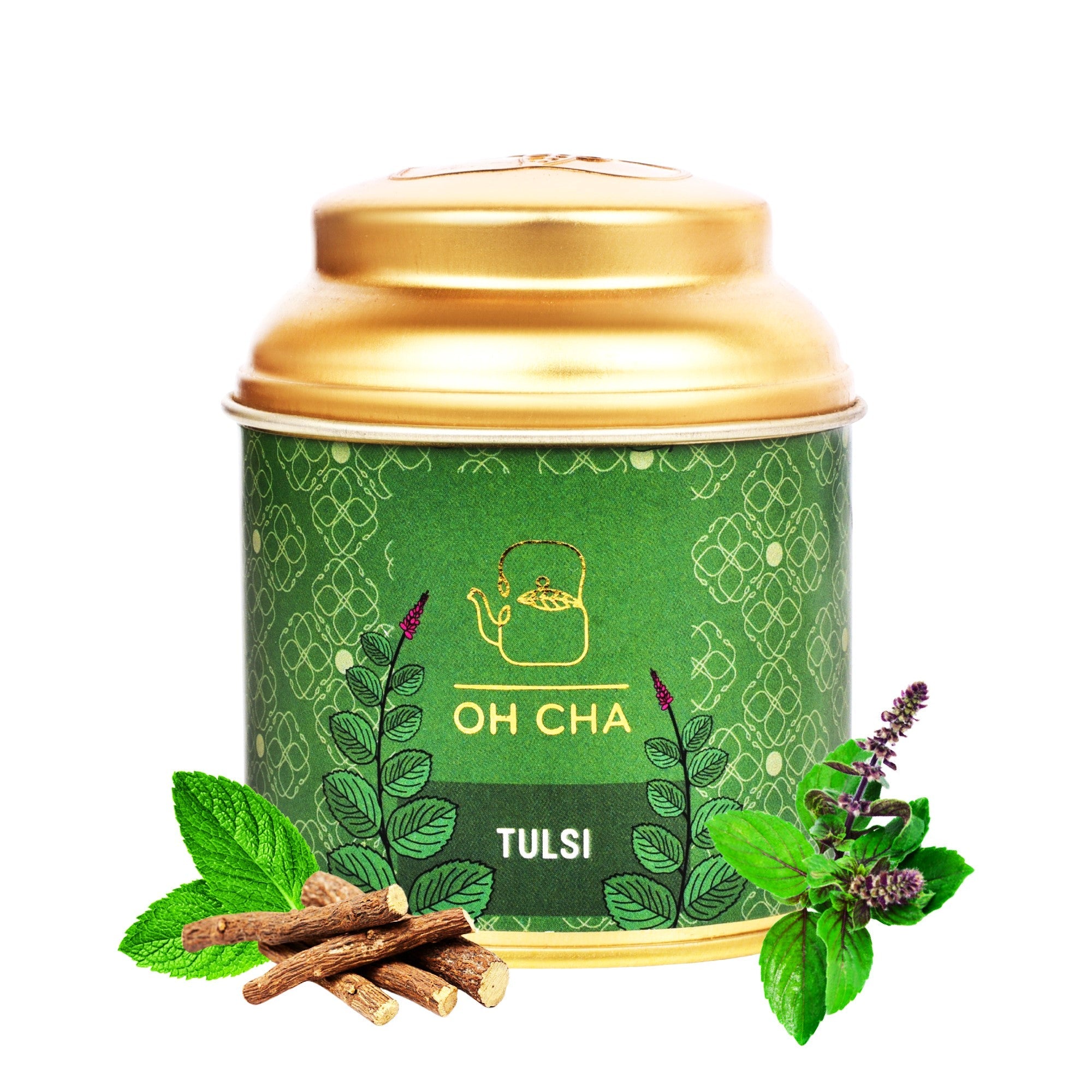 Oh Cha Fresh Tulsi Tea - Veeha Foods