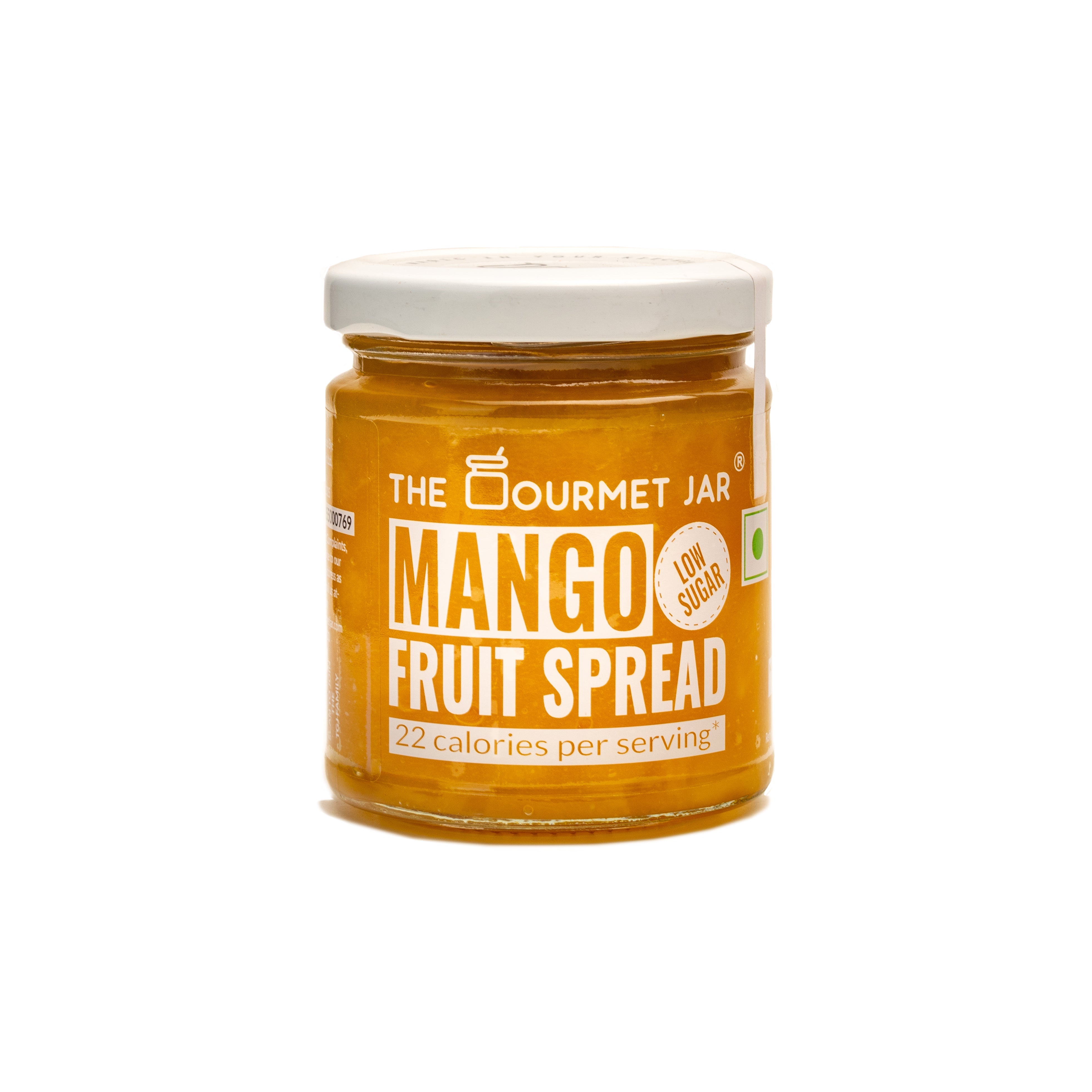 The Gourmet Jar Mango Fruit Spread - Low Sugar - 200 gms - Veeha Foods